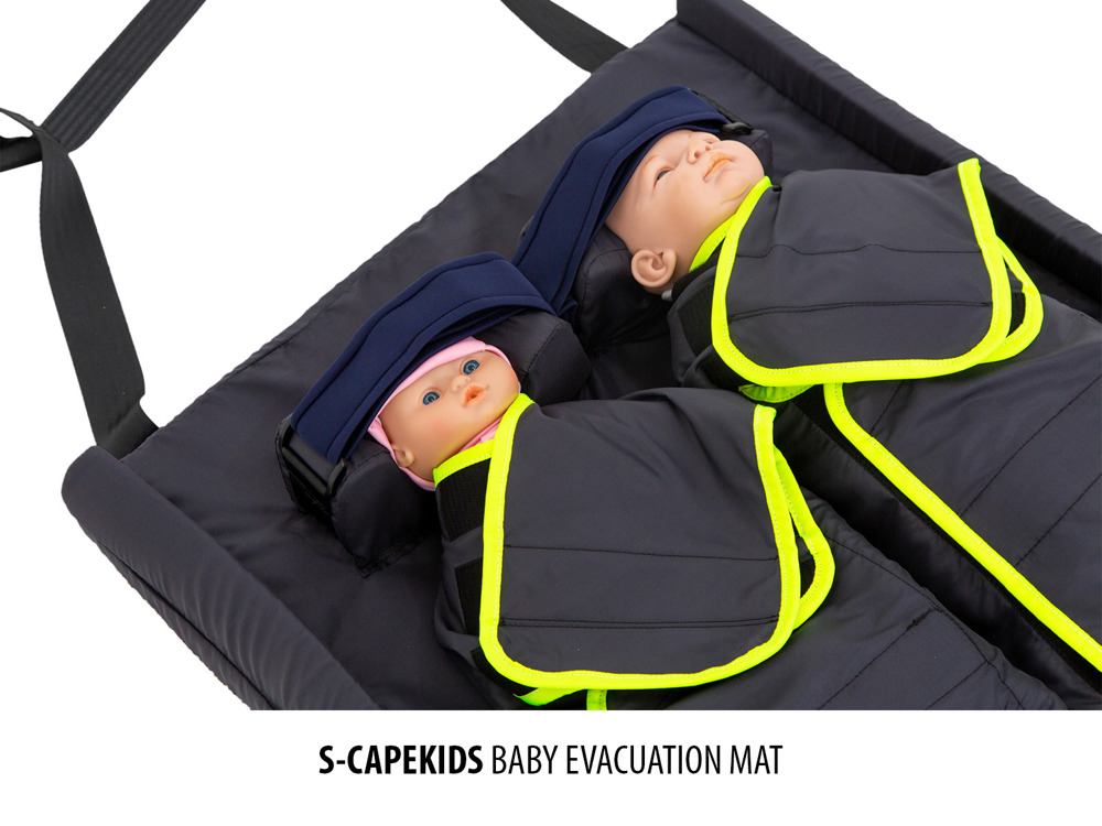 S-CAPEKIDS Baby Evacuation Mattress